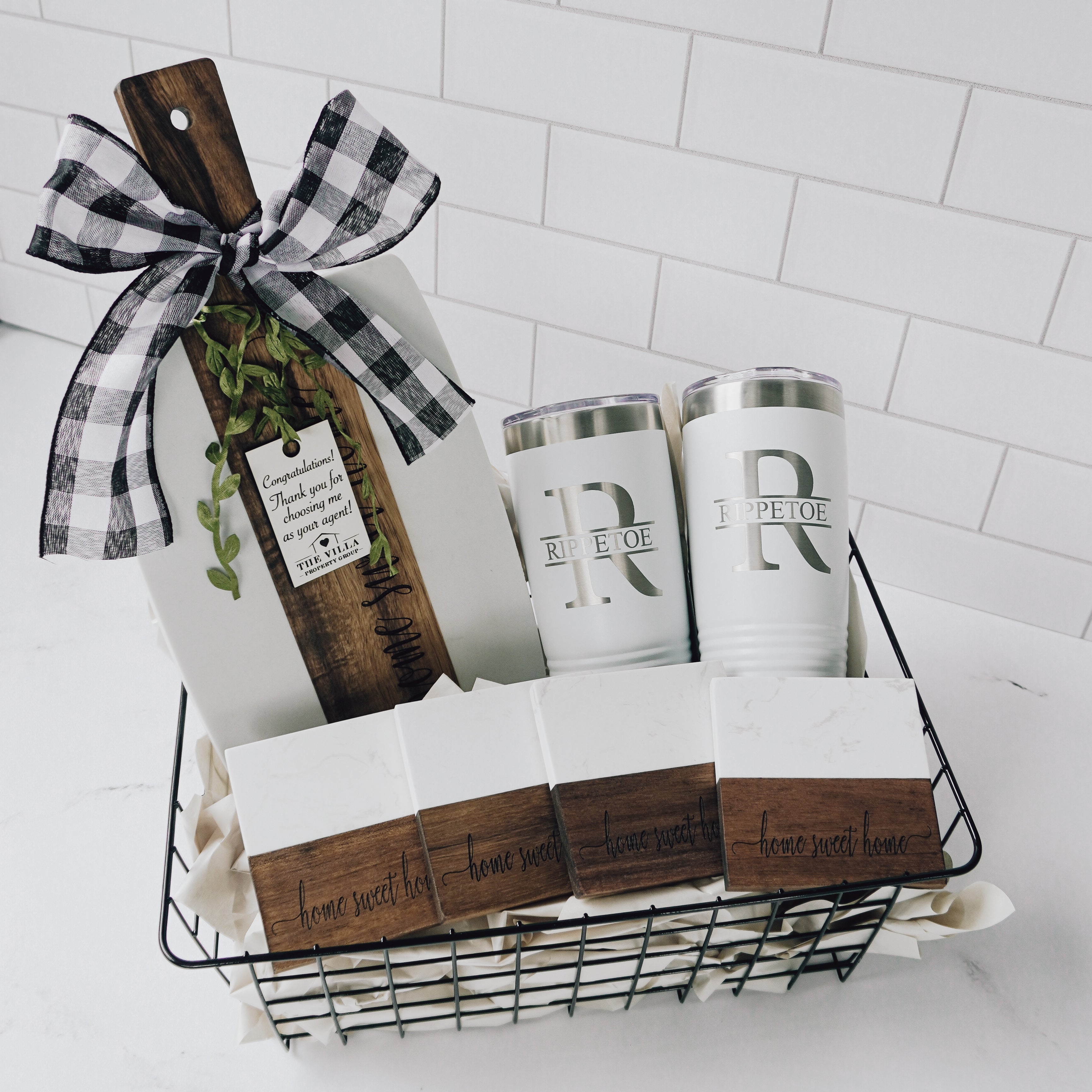 Custom Closing Gift Baskets for Realtors | Gift Basket Ideas for ...