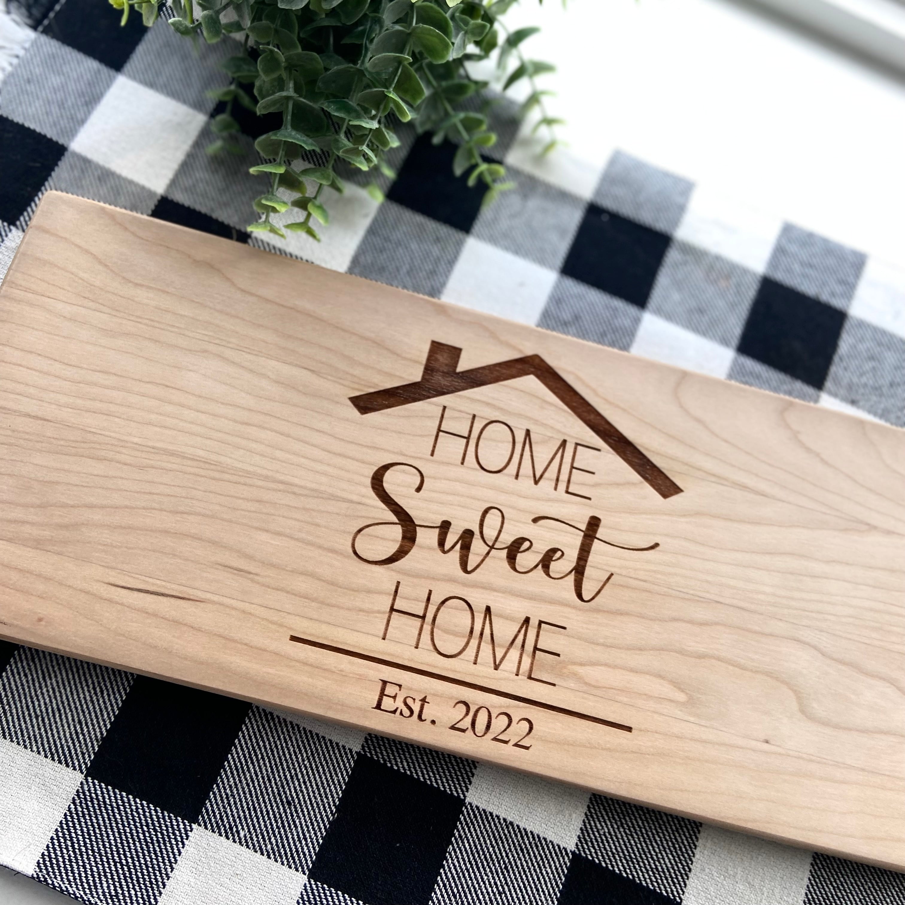 Custom Maple Board for Realtor Closing Gifts | Custom Closing Gifts for ...